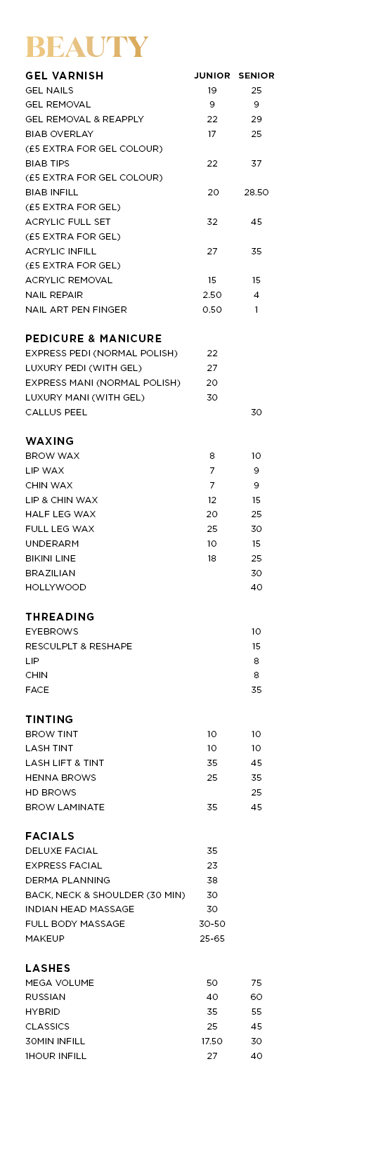 Beauty – Sharnee's Hair & Beauty